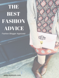 The Best Fashion Advice